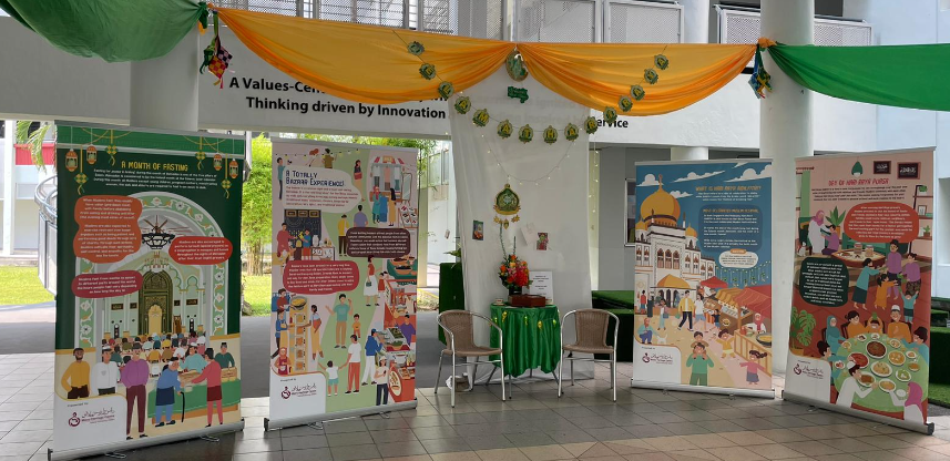Celebrating Hari Raya Information Banners